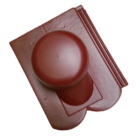 Kanalizační větrák komplet merlot | Střešní krytiny Terran